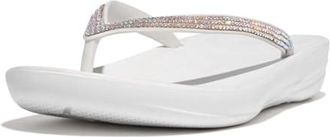 FitFlop Iqushion Sparkle, Tongs femme, Blanc (Urban White 194), 43 EU