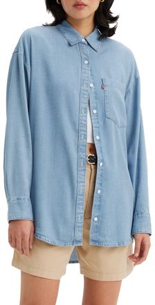 Levi's Damen Nola Oversized Shirt Hemd,Hip To Be Square,XS
