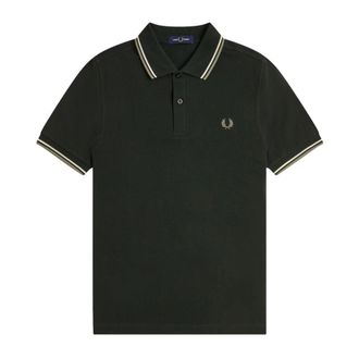Fred Perry M3600 Poloshirt - - Tops - Herren - Gr&uuml;n - 2XL