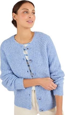 Damart Gilet Fils poilus Thermolactyl Femme Bleu Taille 46/48