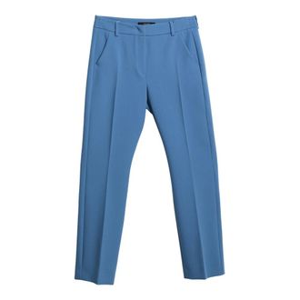 Max Mara Drana Pantalone Sigaretta - - Trousers - Damen - Blau - S