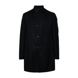 Tagliatore Einreiher-Mantel - - Coats - Herren - Blau - 2XL