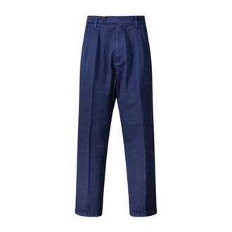 Massimo Alba Herren, Hosen, Blau, MGr&ouml;&szlig;e