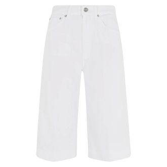 Dondup Damen, Shorts, Wei&szlig;, W26Gr&ouml;&szlig;e