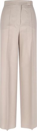 Max Mara Wool Blend Tailored Trousers