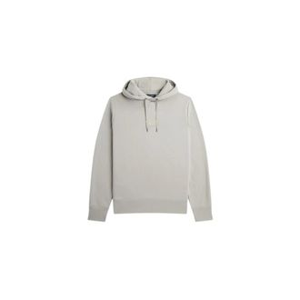 Fred Perry Homme, Sweatshirts et sweats à capuche, Blanc, Taille: 2XL SweaT-shirt à capuche avec logo
