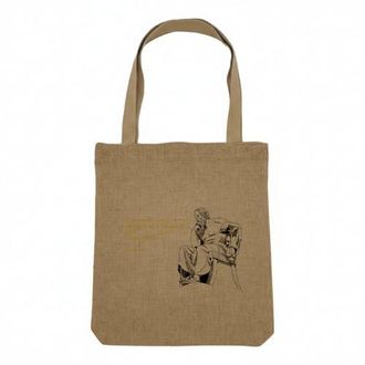 Fabulous Sac Shopping Tote Bag Aspect Lin - Le Premier Savoir Est Le Savoir De Mon Ignorance Socrates Citation Philosophe - Sac de Courses Toile Epaisse 360g B