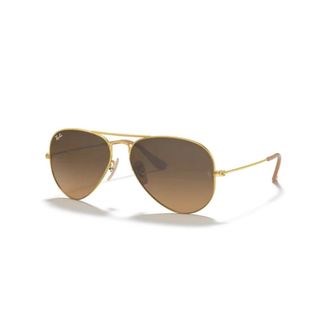 Ray-Ban unisex, Accessoires, Jaune, Taille: 55 MM Lunettes de soleil classiques pour un usage quotidien