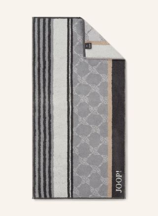 Joop Handtuch Joop! Lines grau