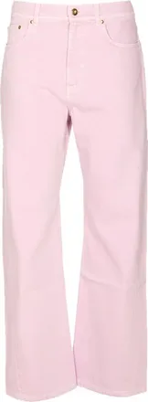 Alberta Ferretti Femme, Jeans, Rose, Taille: 38 FR Pantalone Denim Tinto