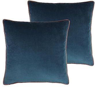 Riva Paoletti Meridian Feather Filled Cushions Twin Pack