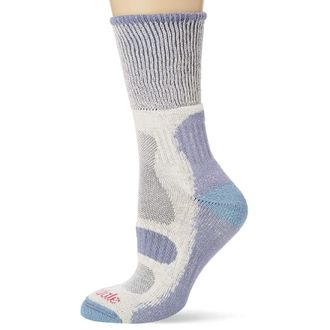 Bridgedale Damen Hike Lightweight Coolmax Comfort Boot Damen Socken, Smokey Blue, L UK