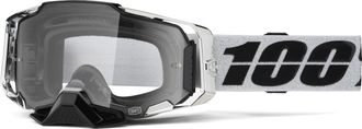 100% Armega MX Offroad Schwimmbrille mit klaren Gläsern