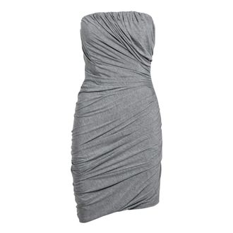 The Attico Femme, Robes, Gris, Taille: 34 FR Robe Courte Femme