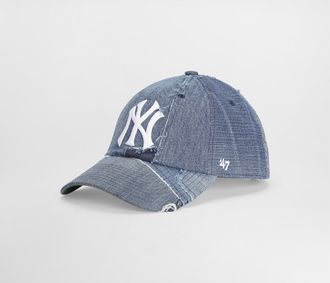 Dolce & Gabbana X 47 New York Yankees Denim Patchwork Baseball Cap - Mann H&uuml;te Und Handschuhe Mehrfarbig Onesize