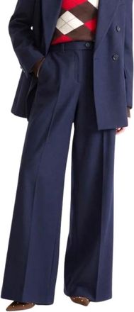 Marella Weite Hosen - - Trousers - Damen - Blau - M