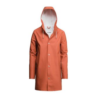 Stutterheim Stockholmer Regenmantel - - Jackets - Damen - Orange - XS
