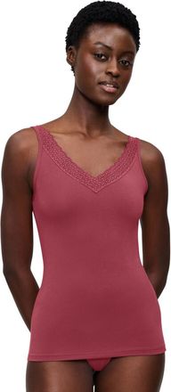 Triumph Womens Feel of Modal Tank Top Undershirt, Sweet Marsala, X-Large