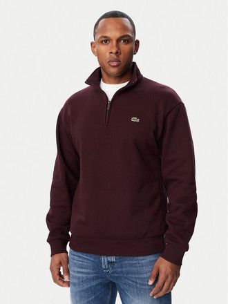 Lacoste Sweatshirt SH8866 Dunkelbraun Regular Fit