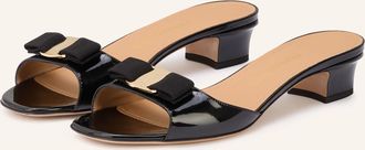 Ferragamo Ferragamo Mules New Vara schwarz