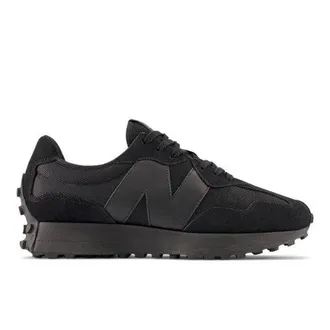 New Balance Homme 327 en Noir, Suède/Mesh, Taille 37.5 Large