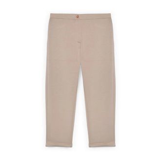 Fiorella Rubino Karottenform Hose aus Stretchmaterial - - Trousers - Damen - Grau - XS