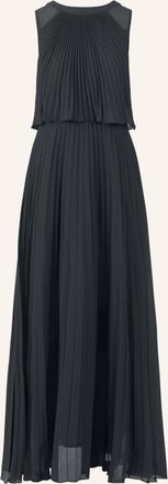 Apart Abendkleid Mit Plissees schwarz