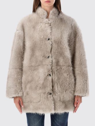 Urban Code Manteau court r&eacute;versible en fausse fourrure avec col montant