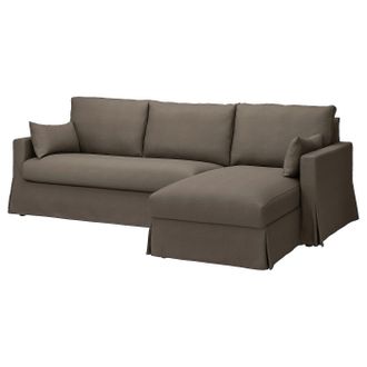 IKEA HYLTARP Bezug 3er-Sofa+Récamiere rechts