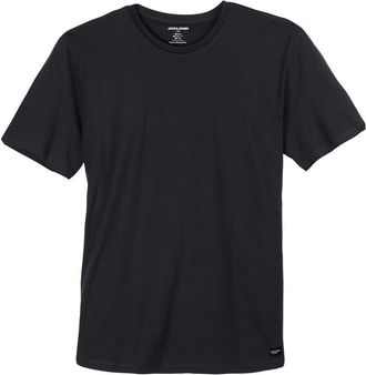 Jack & Jones Rundhalsshirt Jack&Jones Basic T-Shirt XXL schwarz JJENOA
