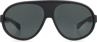 Moncler Homme, Accessoires, Noir, Taille: ONE Size Vantaj Oval Lunettes de soleil