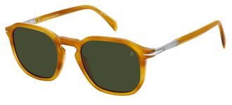 David Beckham Db 1115/s DUA/QT STRIPED YLW Sunglasses Men Acetate, Standard, 52