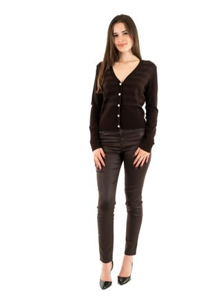 Morgan Damen 252-menthi Weste, Kaffee M, Large