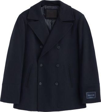 Polo Club Mantel Hanken marineblau mit Polo Club-Logo