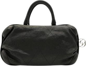 Chanel Pre-owned Sac Boston - Femme - Pre-owned - Noir - Taille: ONE Size