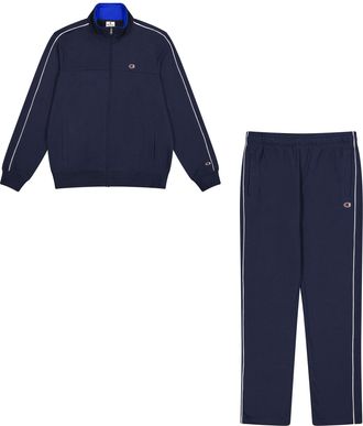 Champion Herren Legacy-Full Zip with Logo Sweatsuit, Blau (BS501), S