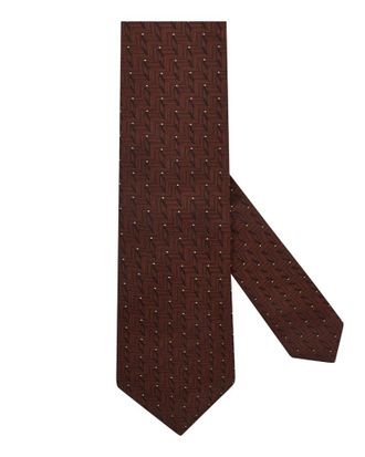 Emporio Armani Gemusterte Seidenkrawatte in