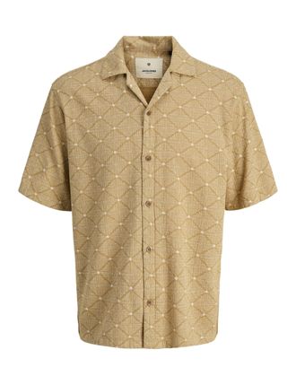 Jack & Jones Jprbluvincent Print Resort S/S Shirt Sn