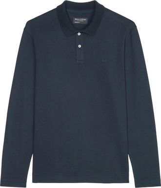 Marc O'Polo Normales Poloshirt - - Tops - Herren - Blau - 2XL
