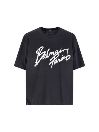 Balmain Brush Print T-Shirt