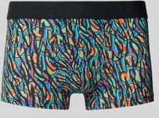 HOM Slim Fit Trunks mit Logo-Detail Modell Floyd