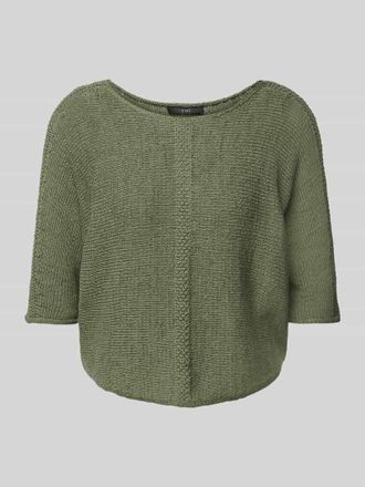 Oui Strickpullover mit 1/2-Arm