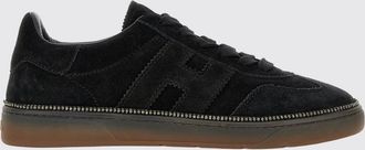 Hogan Cool Sneakers aus Leder und Veloursleder mit H-Logo Ton-in-Ton