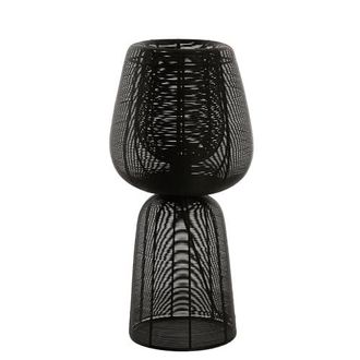 Light & Living Lampe de table Aboso - 24x54x24 (LxHxP) - Noir