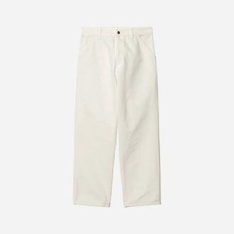 Carhartt Work in Progress unisex, Pantalons, Blanc, Taille: W25 Pantalon Droit