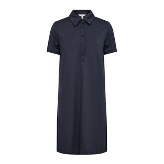 Part Two Elegantes Mitternachtskleid mit Kurzen &Auml;rmeln - - Dresses - Damen - Blau - M