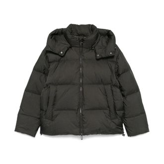 Emporio Armani Nylon Daunenjacke - - Jackets - Herren - Gr&uuml;n - L