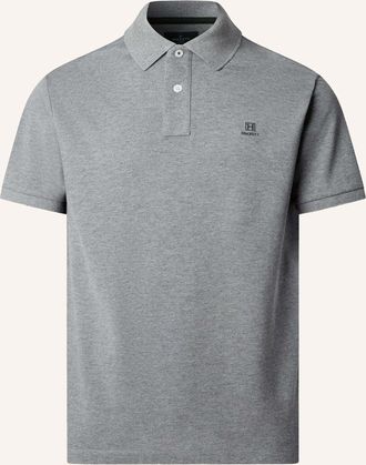 Hackett Poloshirt Heritage H Sml Logo Pl grau