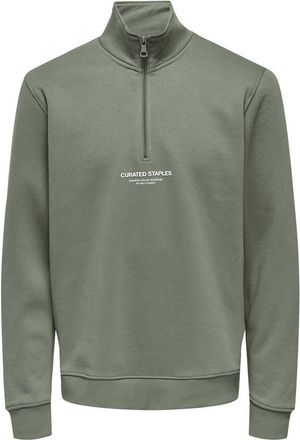 Only & Sons Sweatshirt ONSCURATED REG HALF ZIP SWEAT