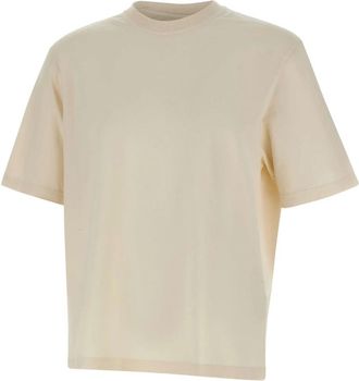 Golden Goose Homme, Tops, Blanc, Taille: M Jersey Capsule T-Shirt